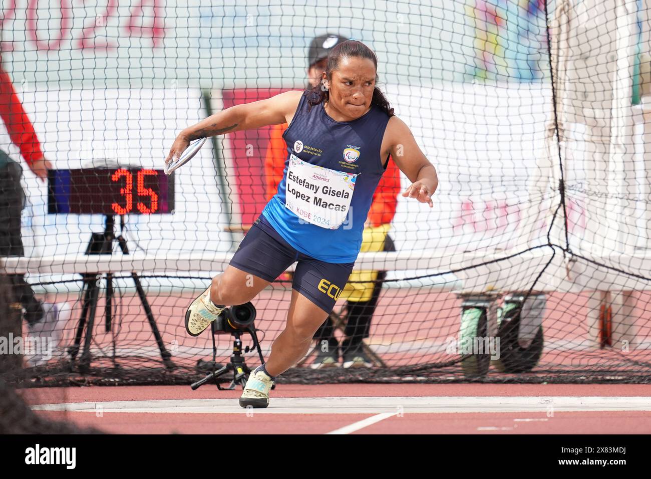 Hyogo, Japan. 22nd May, 2024. Estefany Gisela LOPEZ MACAS (ECU ...