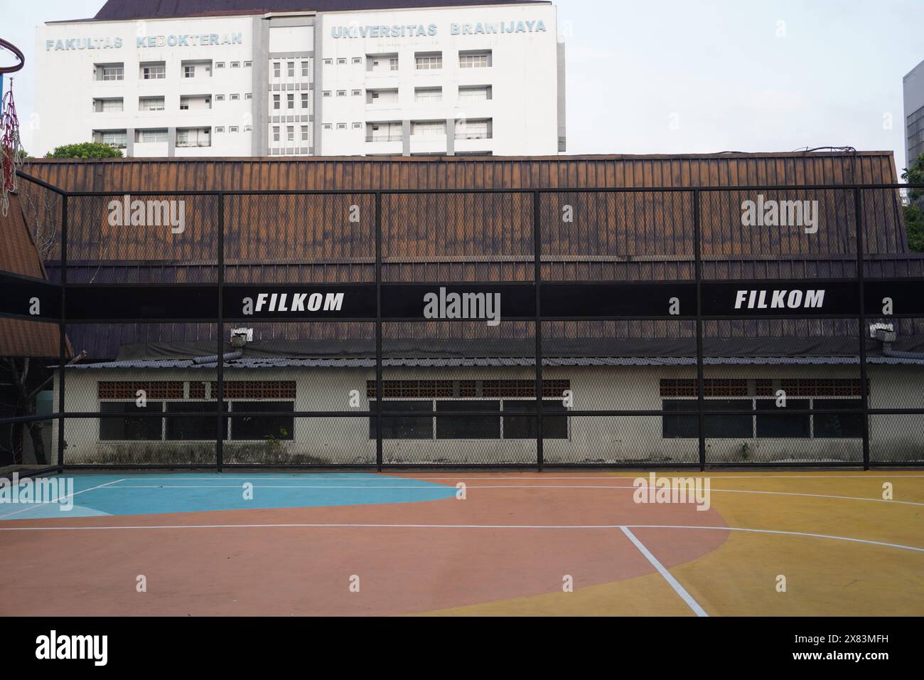 Basketball court at the Faculty of Computer Science, Brawijaya ... Basketball court at the Faculty of Computer Science, Brawijaya ...