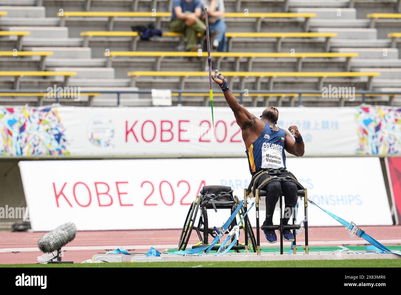 Hyogo, Japan. 22nd May, 2024. Mauricio VALENCIA (COL) Athletics : Kobe ...