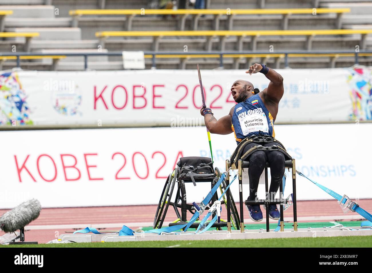 Hyogo, Japan. 22nd May, 2024. Mauricio VALENCIA (COL) Athletics : Kobe ...