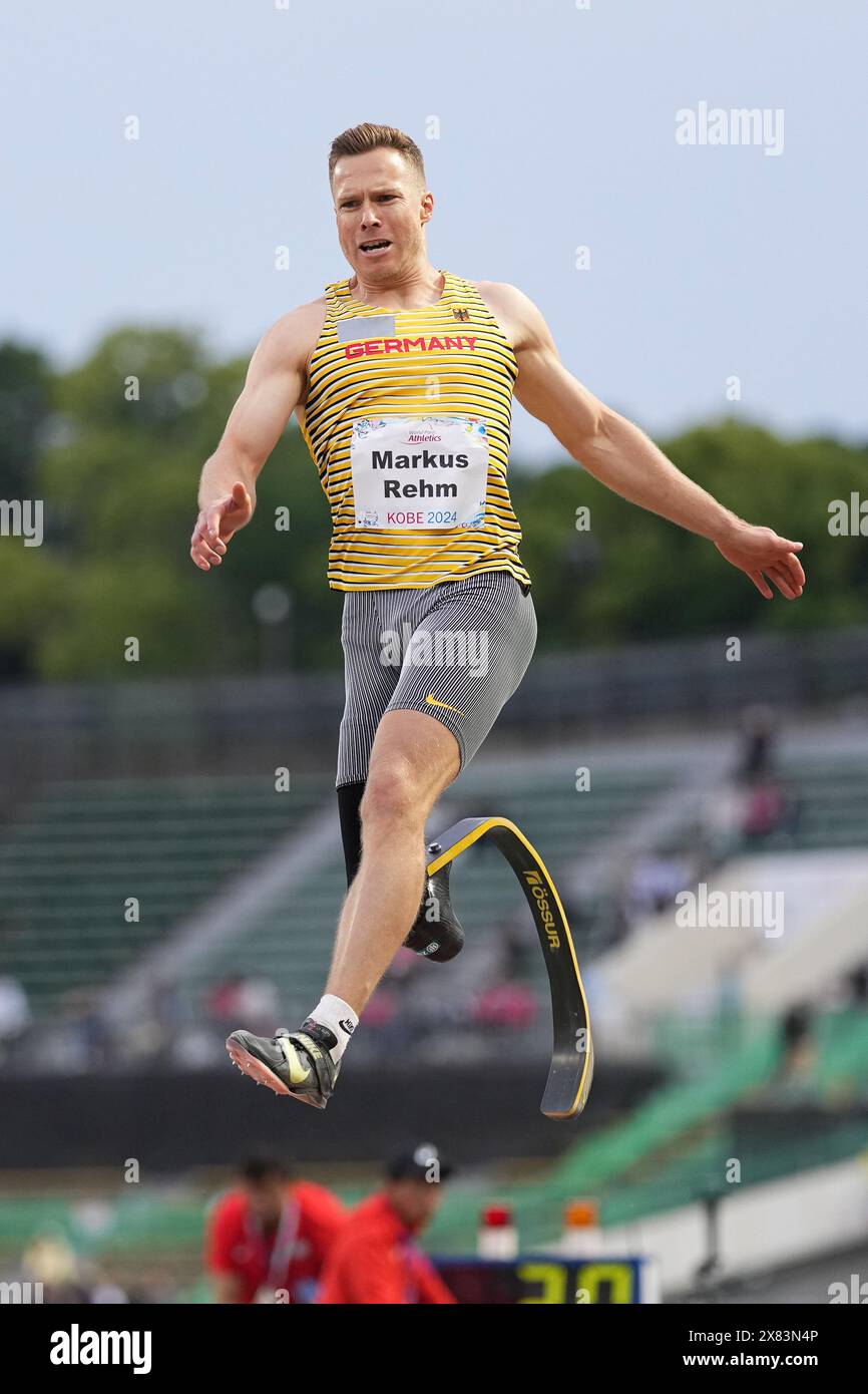Hyogo, Japan. 22nd May, 2024. Markus REHM (GER) Athletics : Kobe 2024 ...