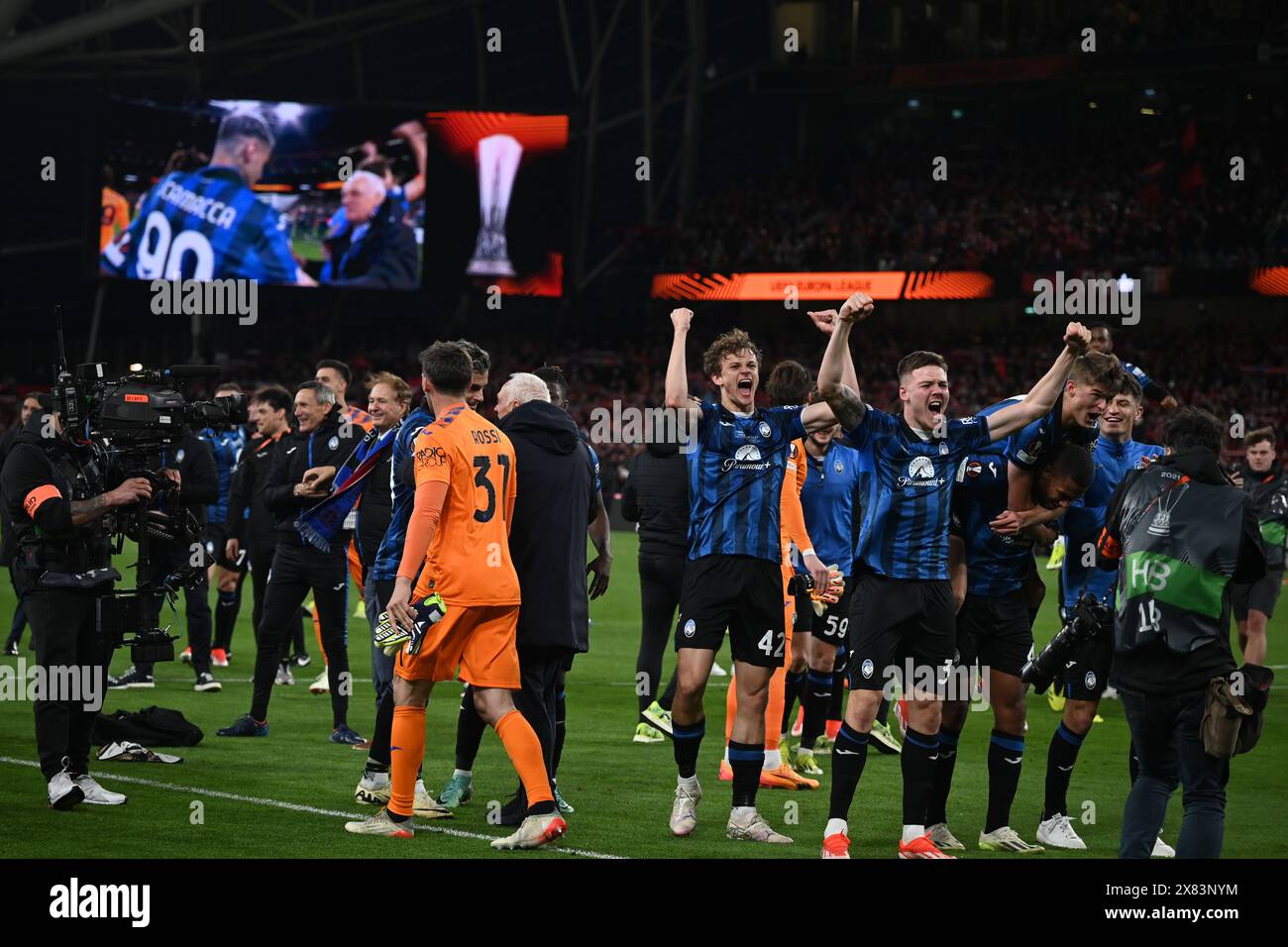 Final joy (Atalanta) during the UEFA Europa League Final match between ...