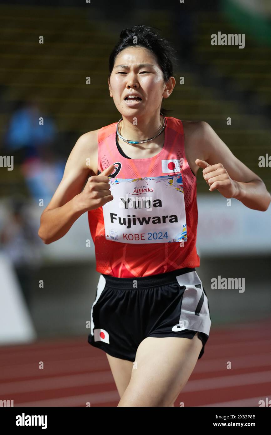 Hyogo, Japan. 22nd May, 2024. Yuna Fujiwara (JPN) Athletics : Kobe 2024 ...