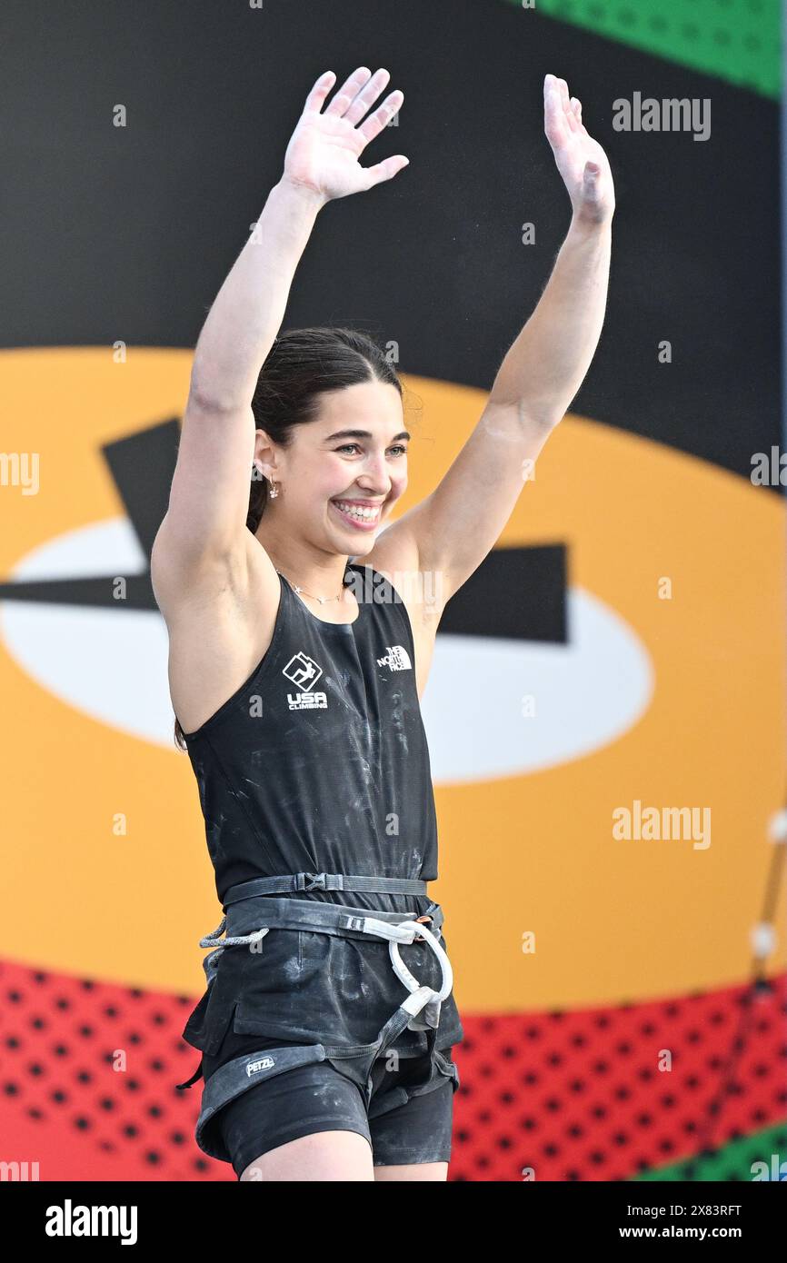 Brooke RABOUTOU (USA), MAY 19, 2024 - Sport Climbing : OQS olympic ...