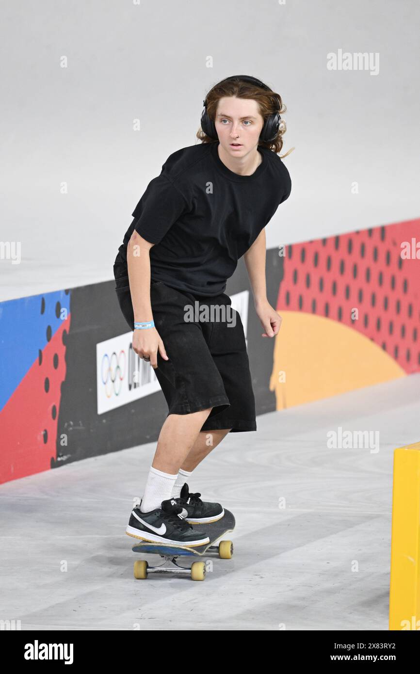 Shanghai, China. Credit: MATSUO. 19th May, 2024. Poe Pinson (USA ...