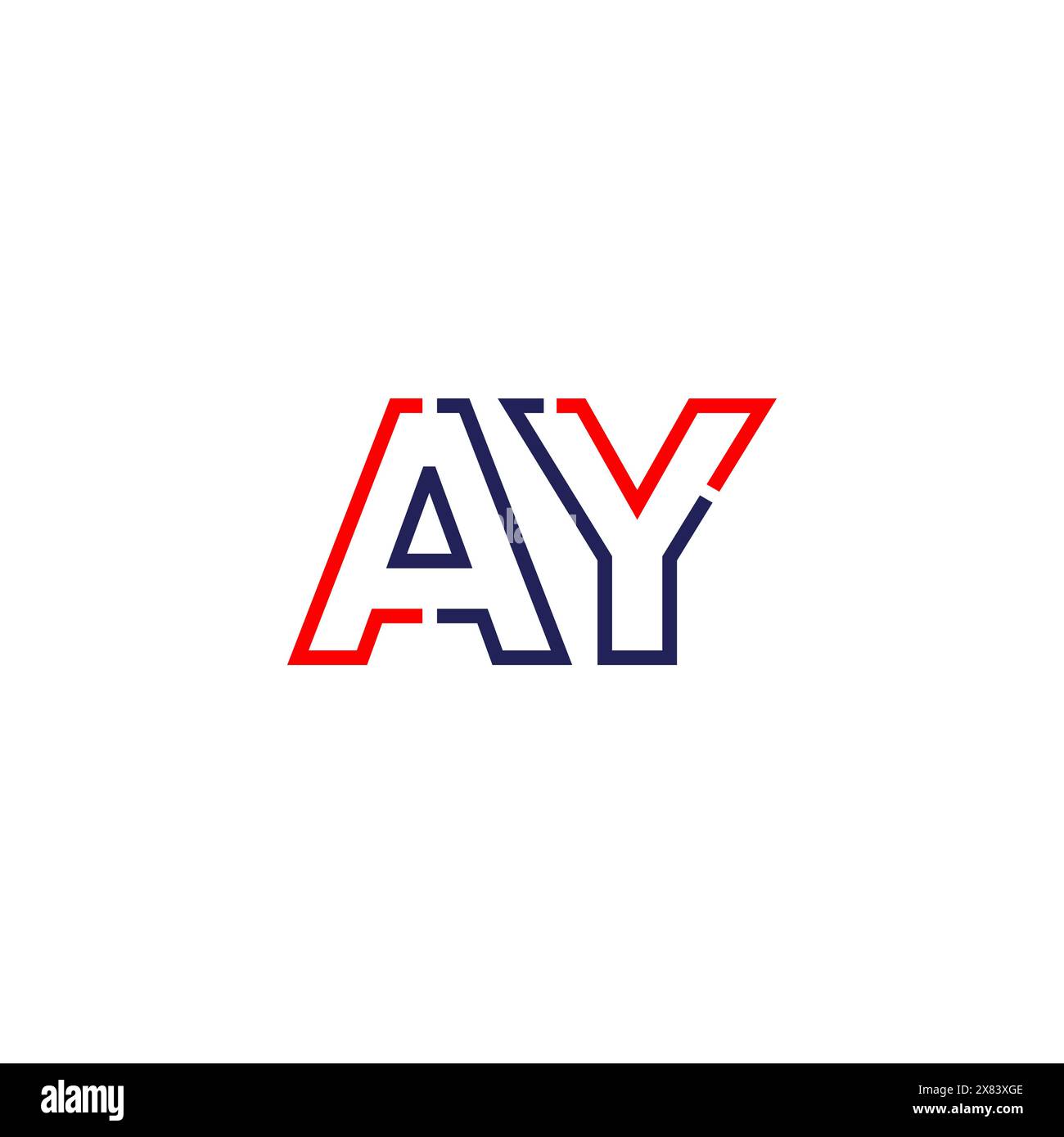 Ay logo design hi-res stock photography and images - Alamy