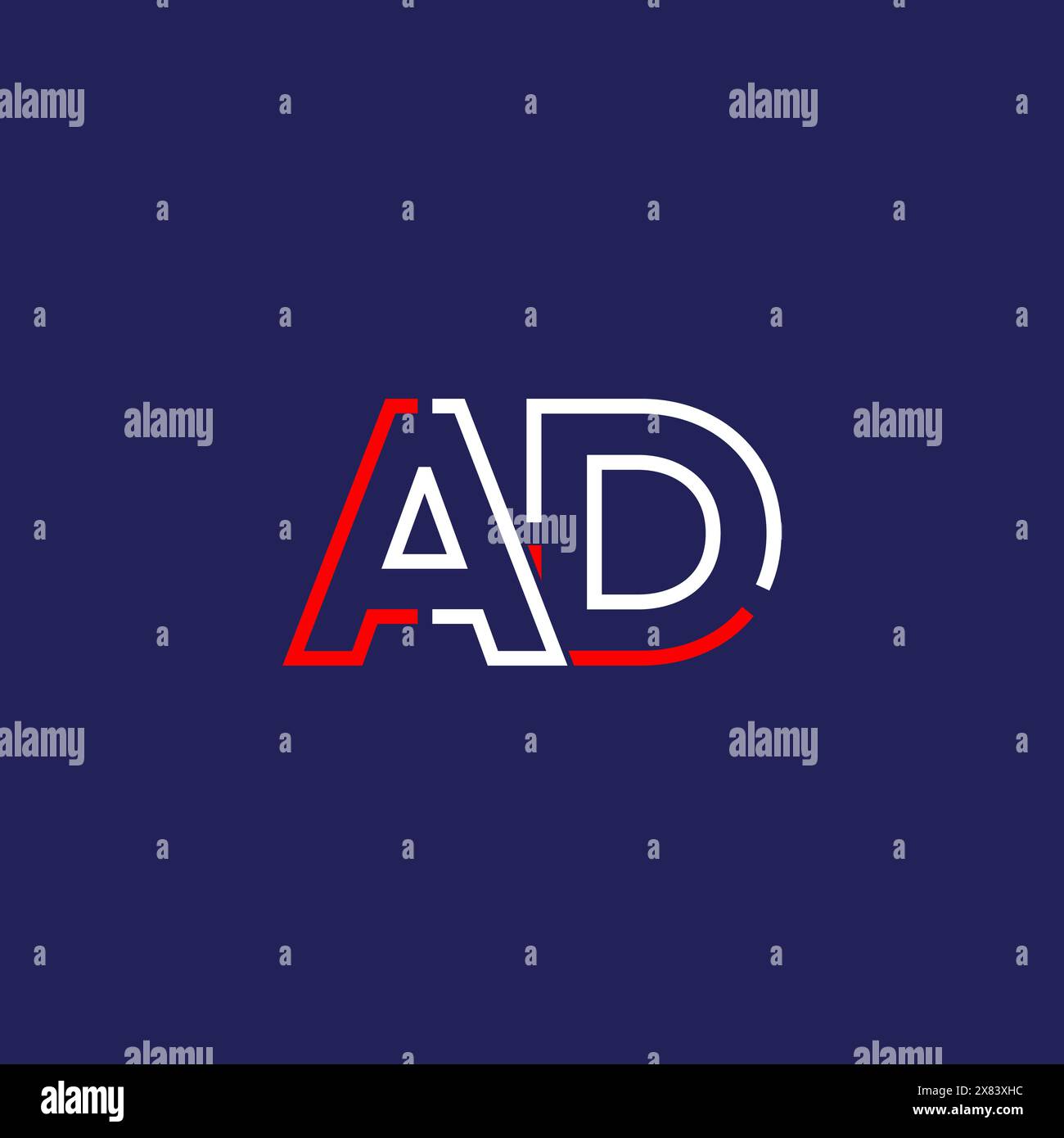 AD tech logo concept design Stock Vector Image & Art - Alamy