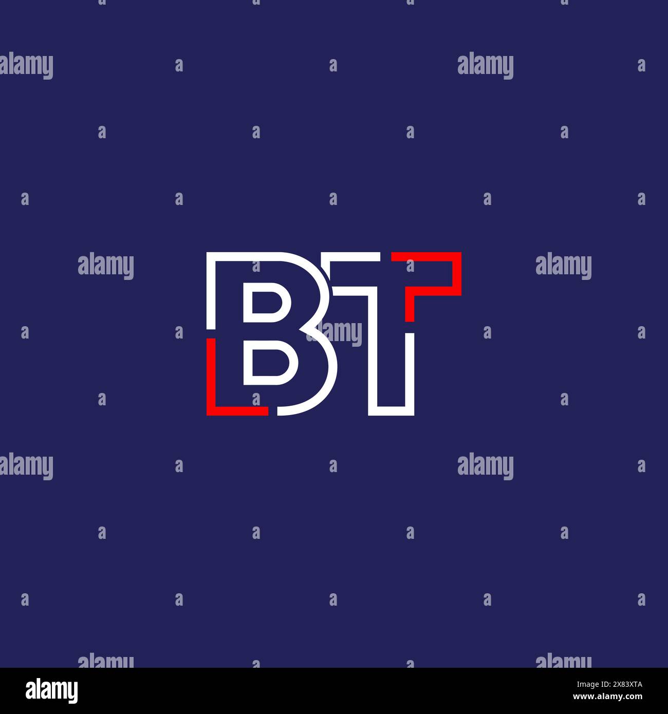 BT tech logo concept design Stock Vector Image & Art - Alamy