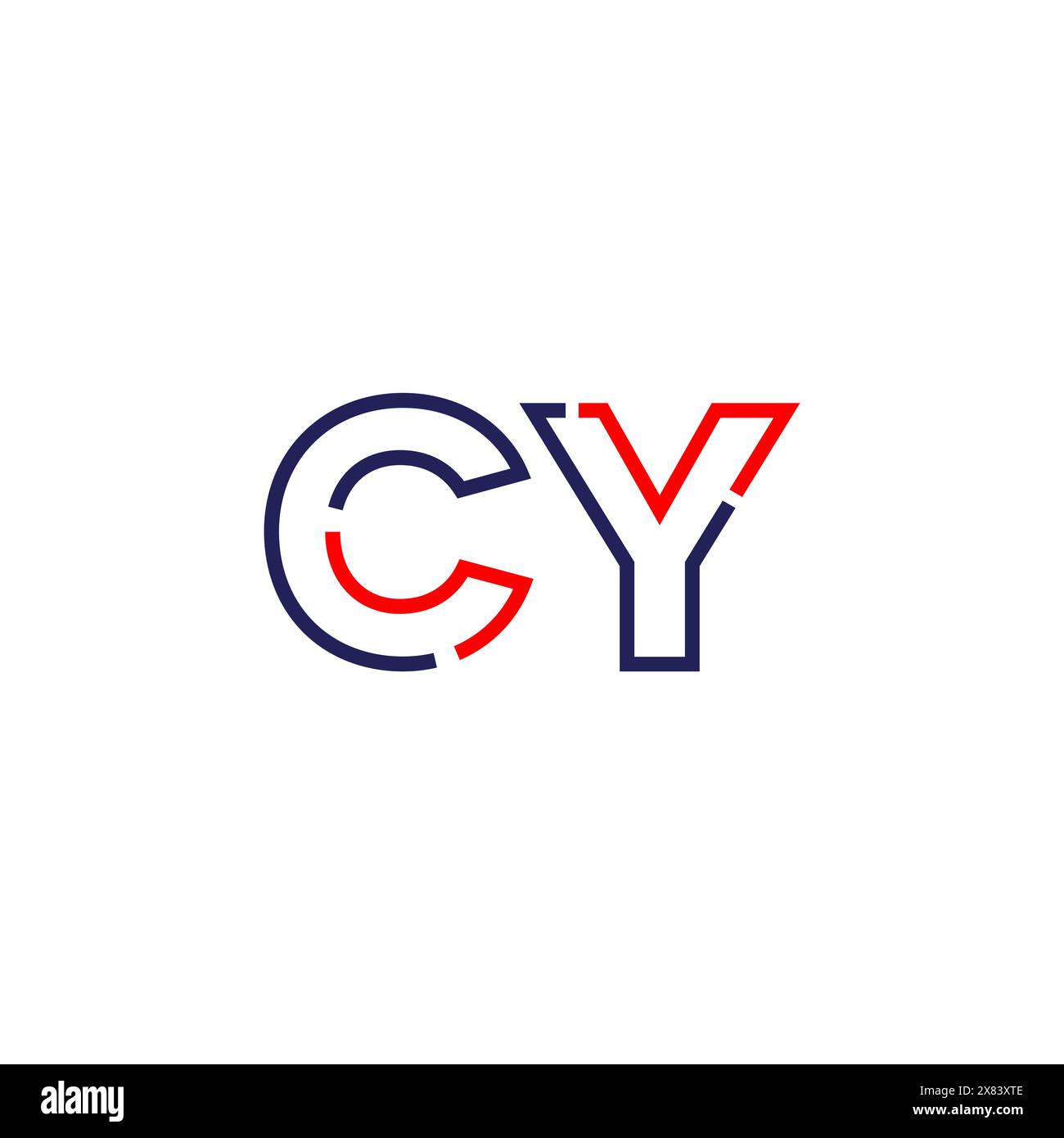 CY tech logo concept design Stock Vector Image & Art - Alamy