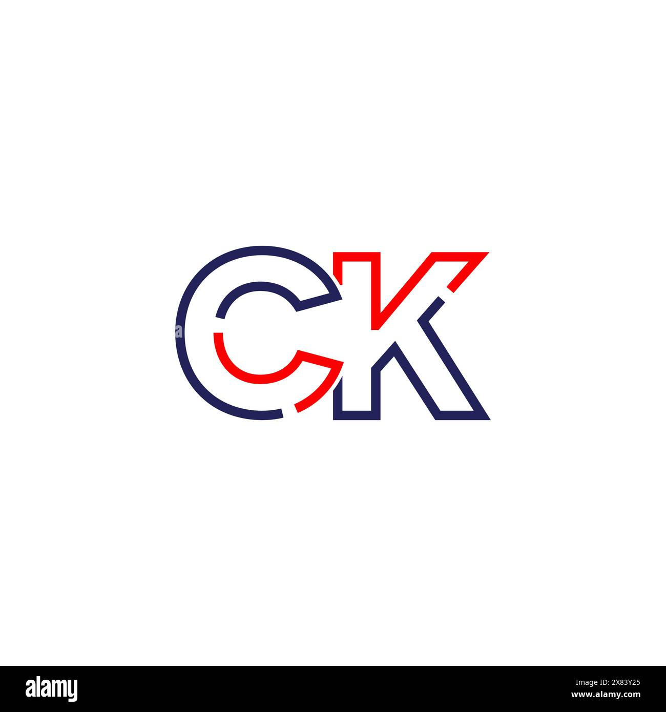 CK tech logo concept design Stock Vector Image & Art - Alamy