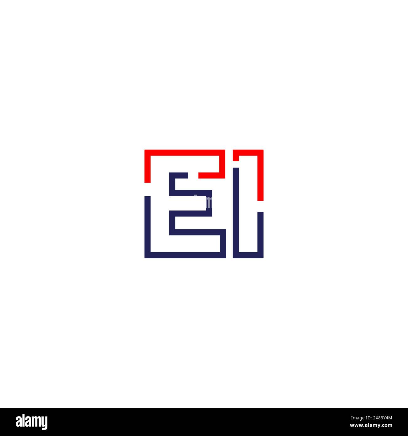 EI tech logo concept design Stock Vector Image & Art - Alamy