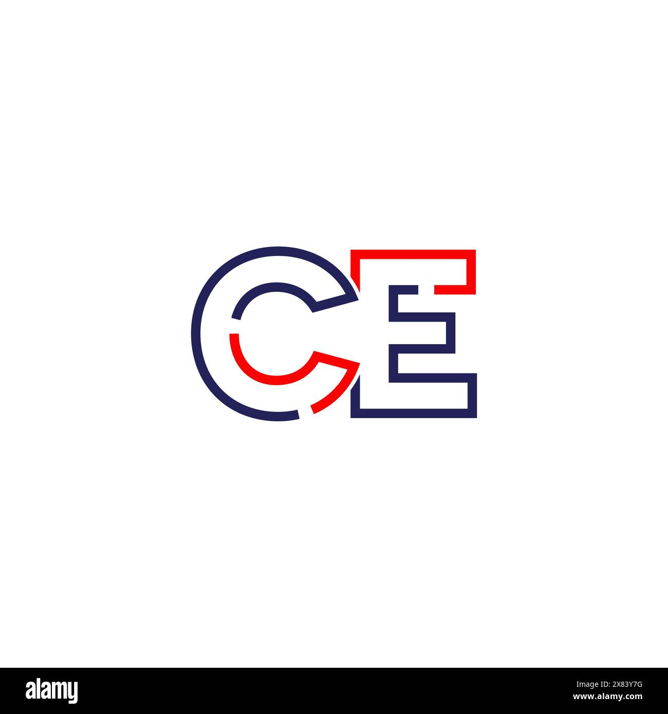 CE tech logo concept design Stock Vector Image & Art - Alamy
