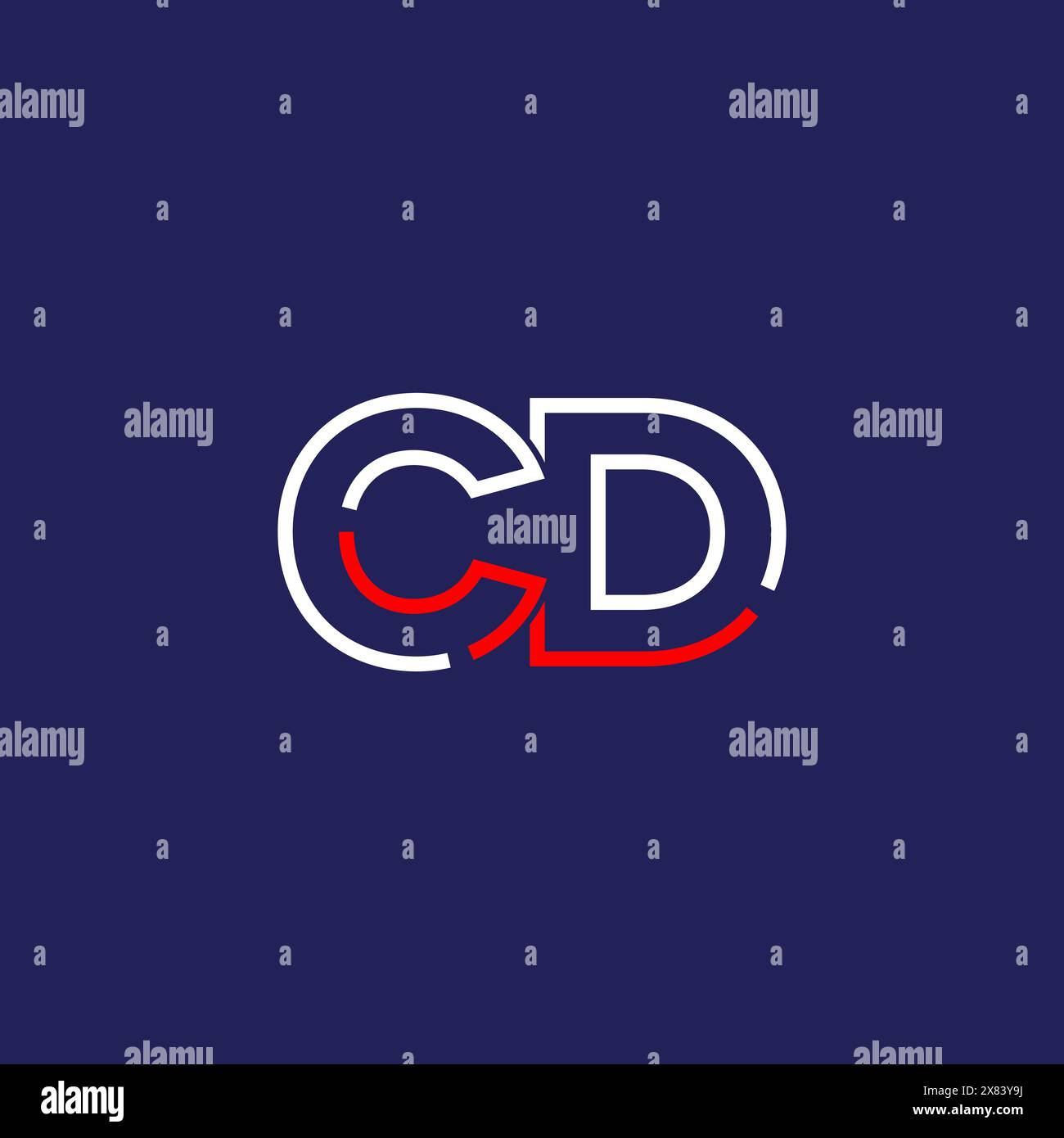 Concept logo cd hi-res stock photography and images - Alamy