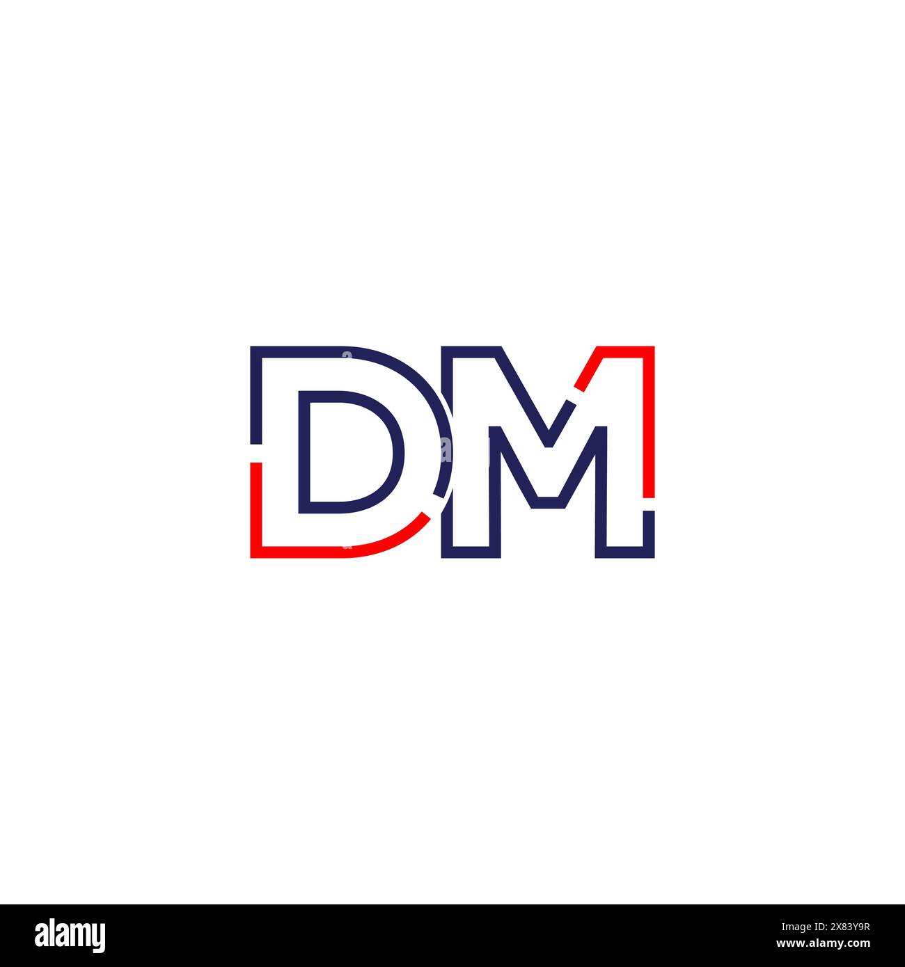 Dm Digital Logo Dm Tech Logo Hi Res Stock Photography And Images