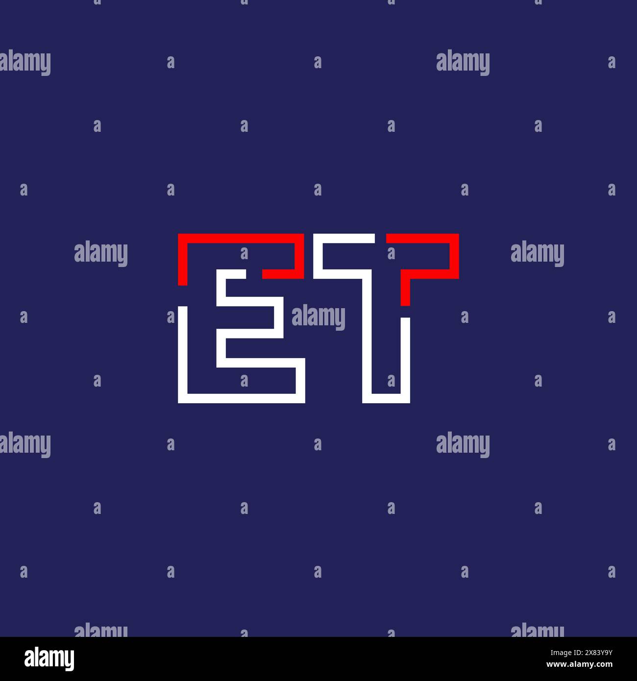 Et symbol Stock Vector Images - Alamy