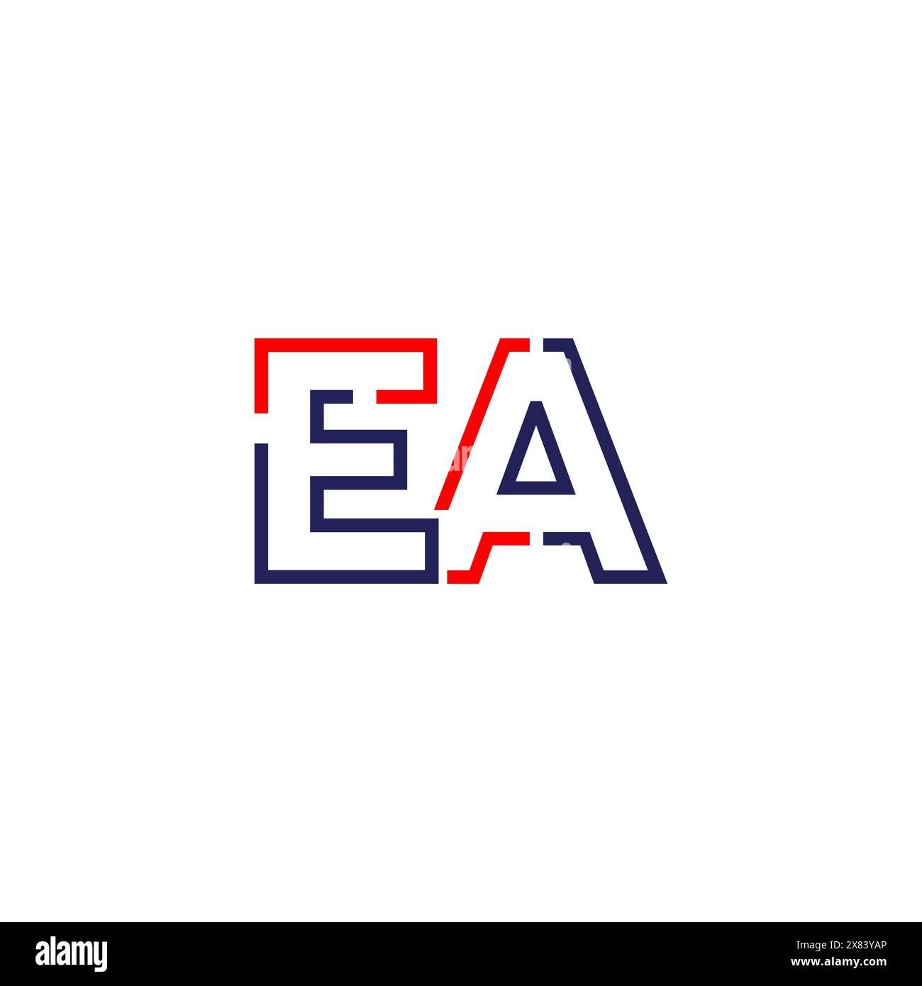Ea symbol vector vectors Cut Out Stock Images & Pictures - Alamy