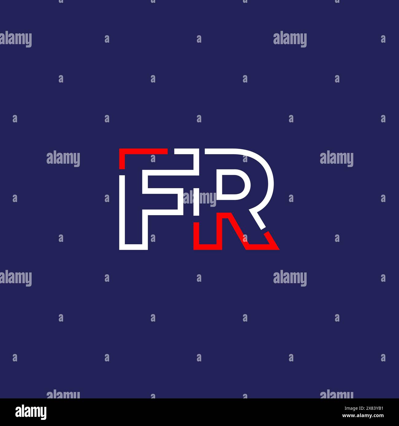 Fr tech logo hi-res stock photography and images - Alamy
