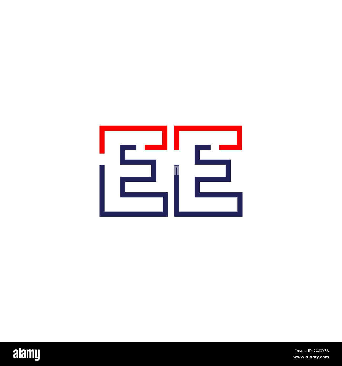 Ee logo design hi-res stock photography and images - Alamy
