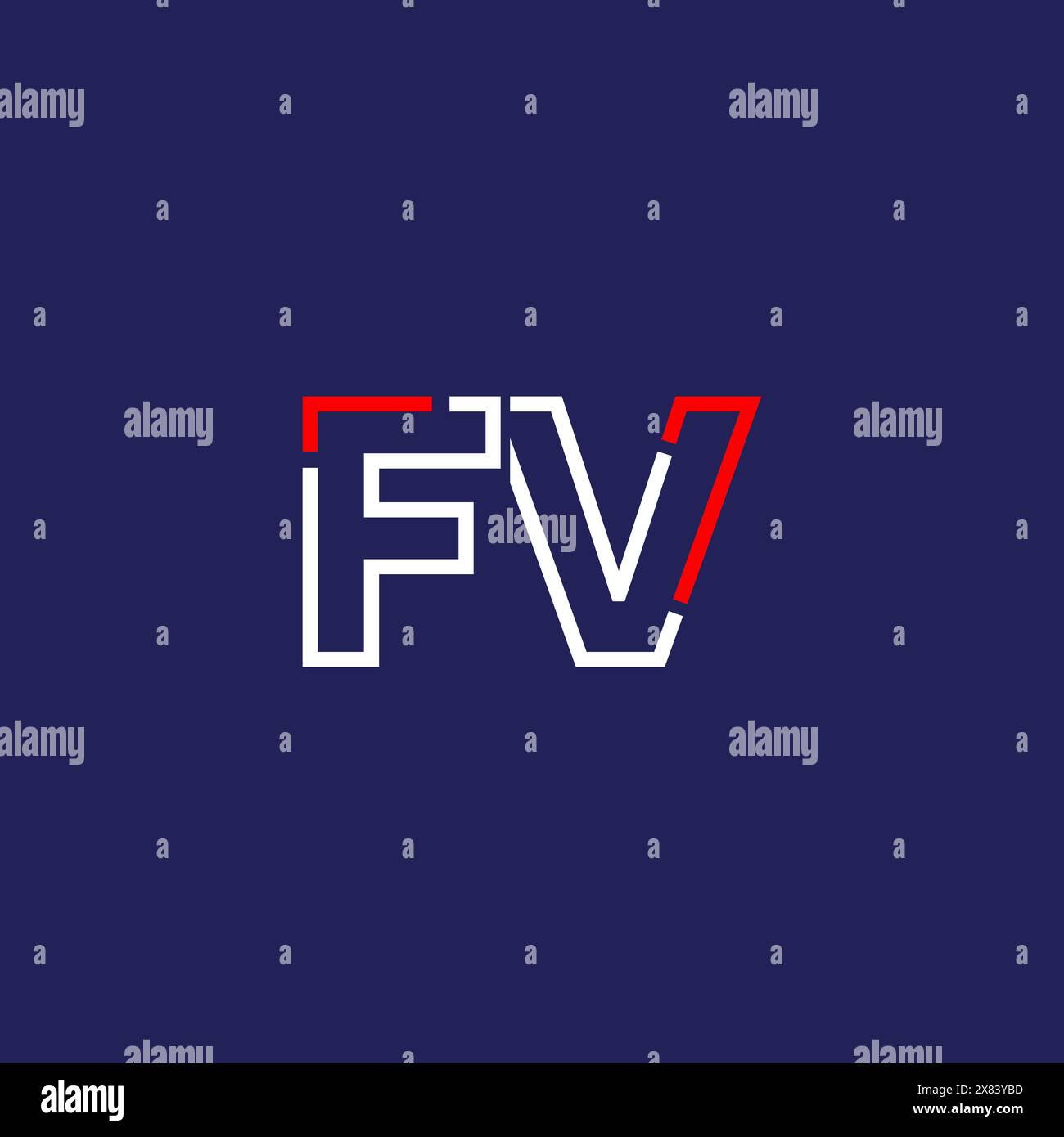 Fv symbol Stock Vector Images - Alamy