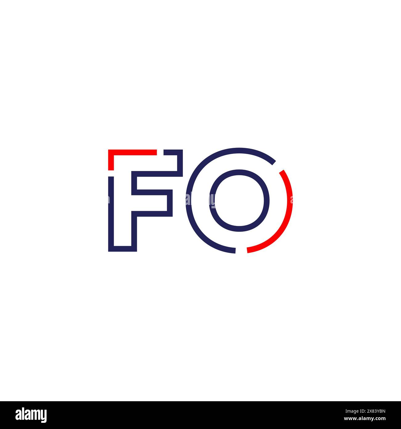 Fo logo design hi-res stock photography and images - Alamy