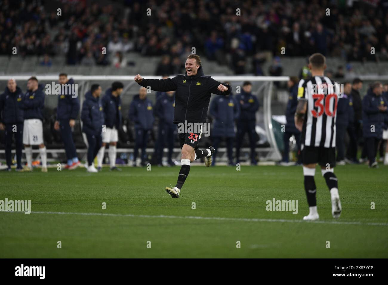 Dan burn newcastle v tottenham australia hi-res stock photography and ...