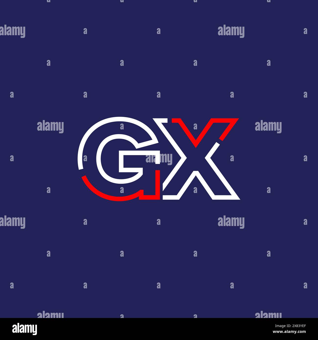 Gx tech logo hi-res stock photography and images - Alamy