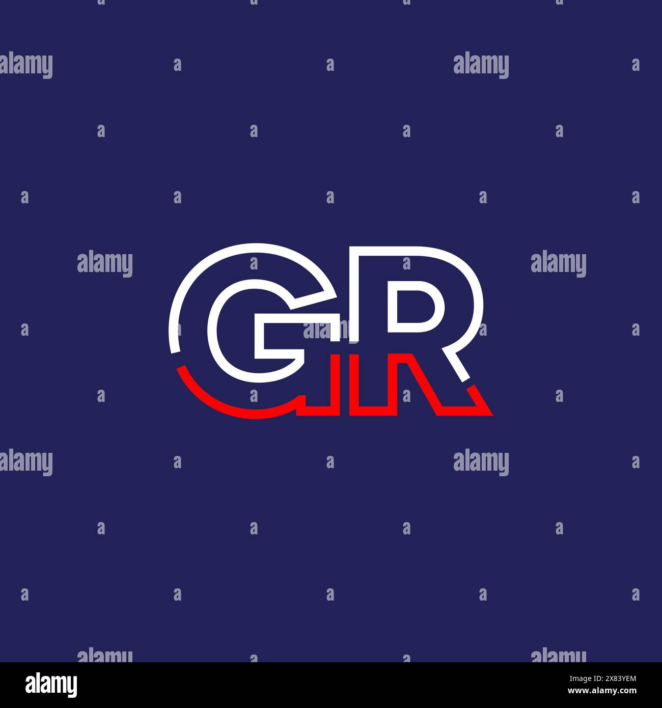 Gr symbol Stock Vector Images - Alamy
