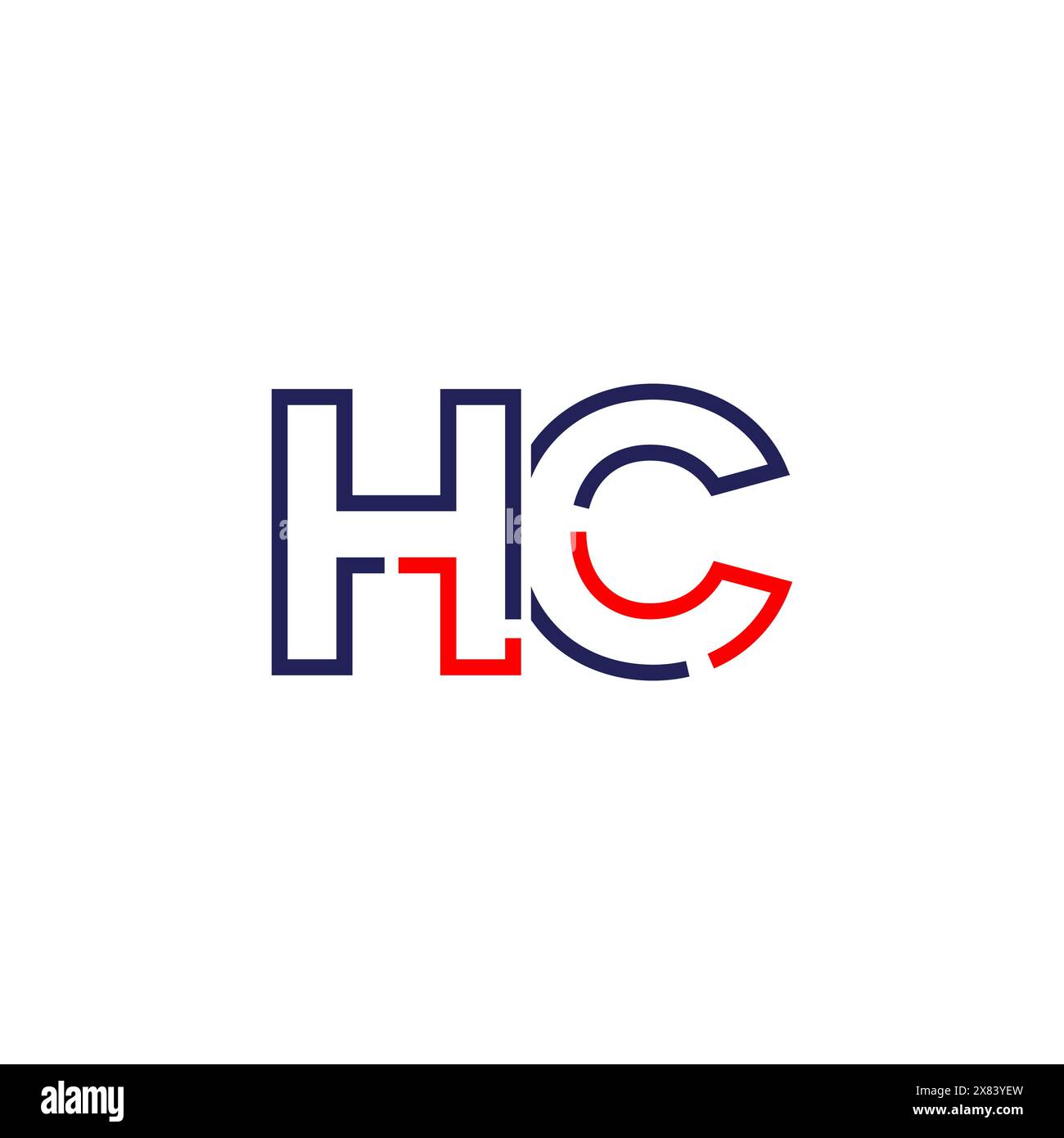 Hc logo design hi-res stock photography and images - Alamy