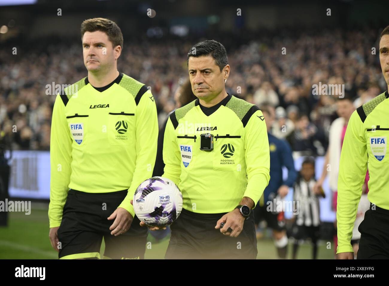 Iranian australian international football referee hi-res stock ...