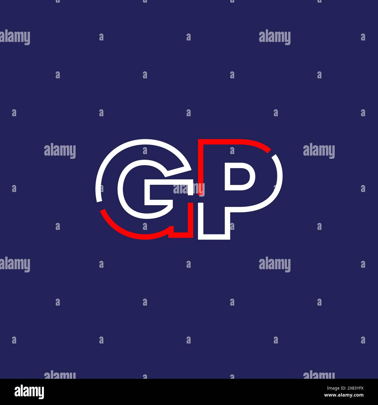 GP tech logo concept design Stock Vector Image & Art - Alamy
