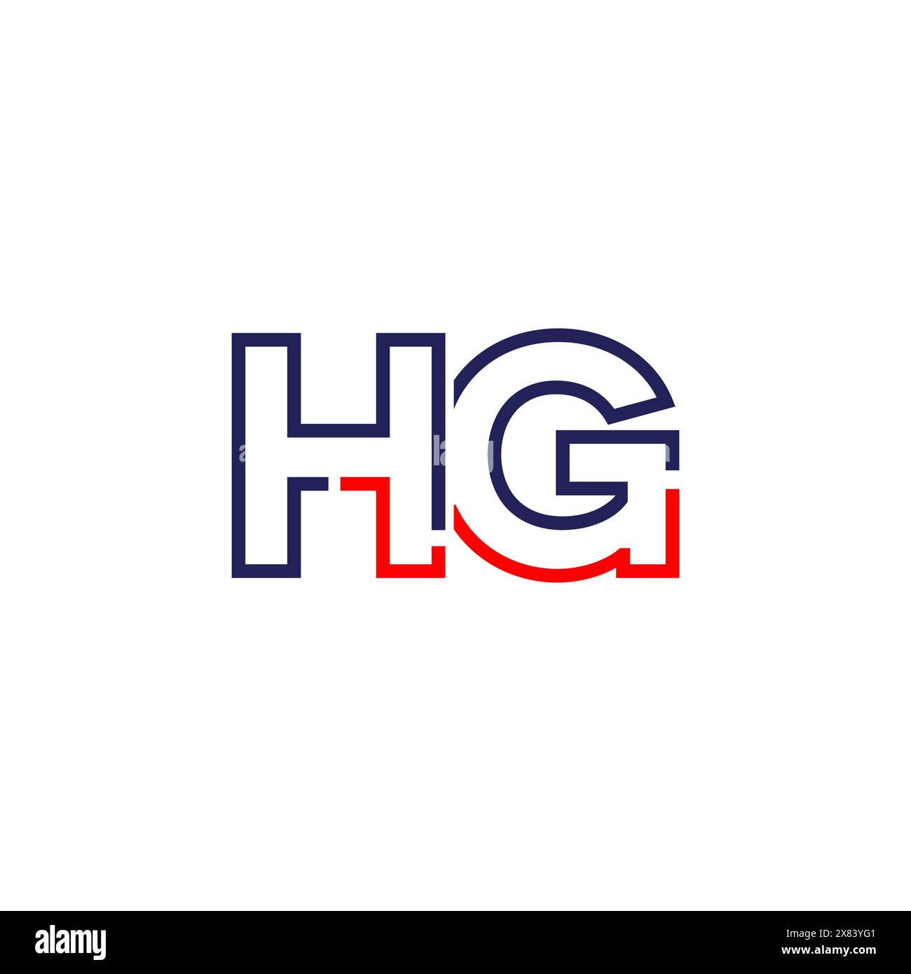 HG tech logo concept design Stock Vector Image & Art - Alamy