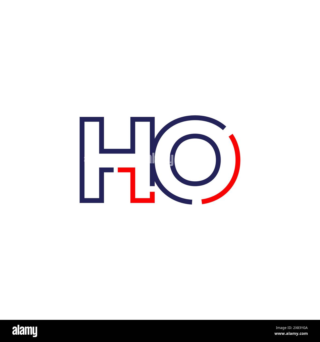 HO tech logo concept design Stock Vector Image & Art - Alamy