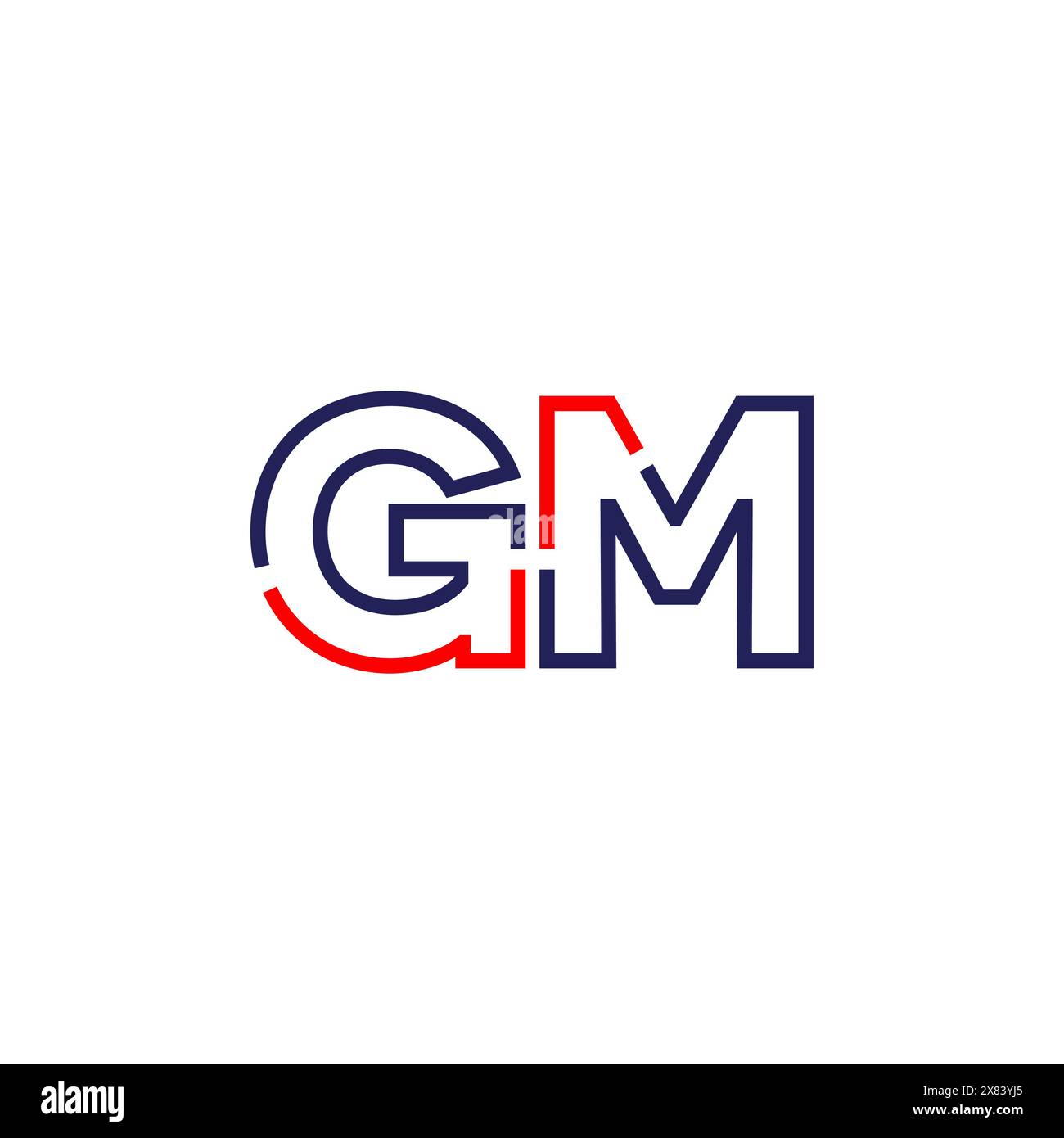 GM tech logo concept design Stock Vector Image & Art - Alamy
