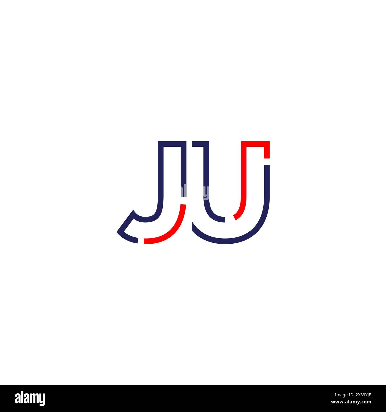JU tech logo concept design Stock Vector Image & Art - Alamy