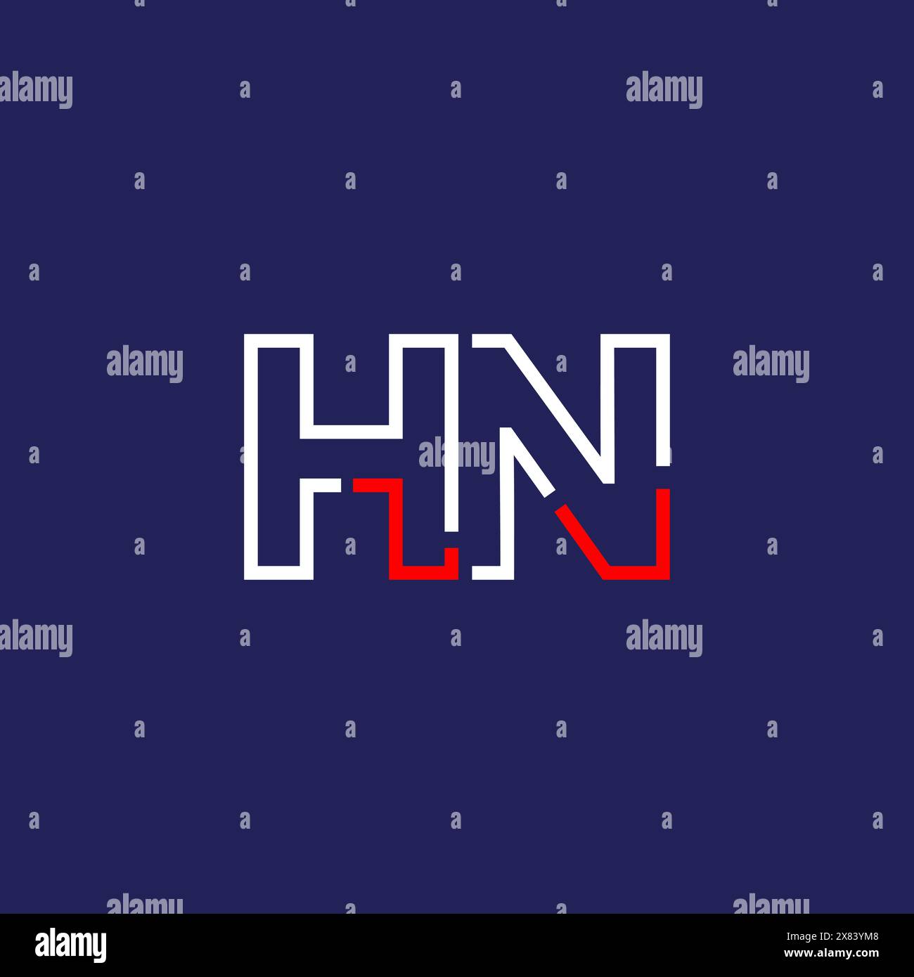 Hn symbol vector vectors hi-res stock photography and images - Alamy