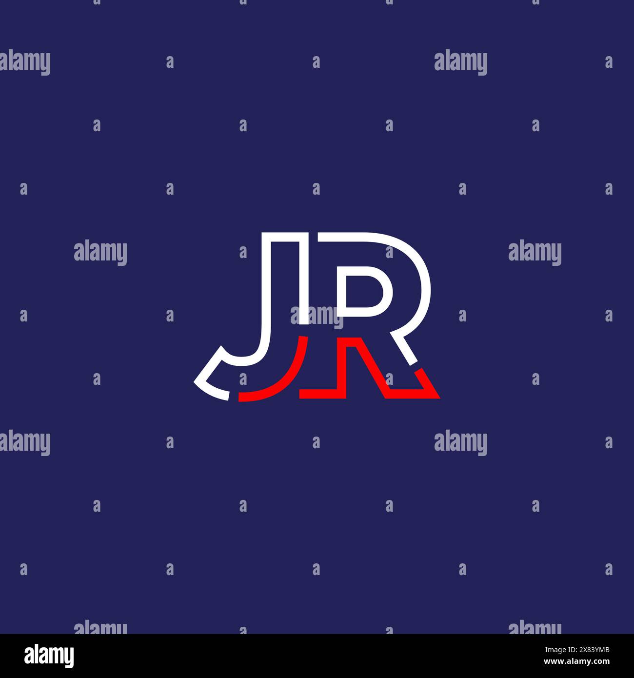 JR tech logo concept design Stock Vector Image & Art - Alamy