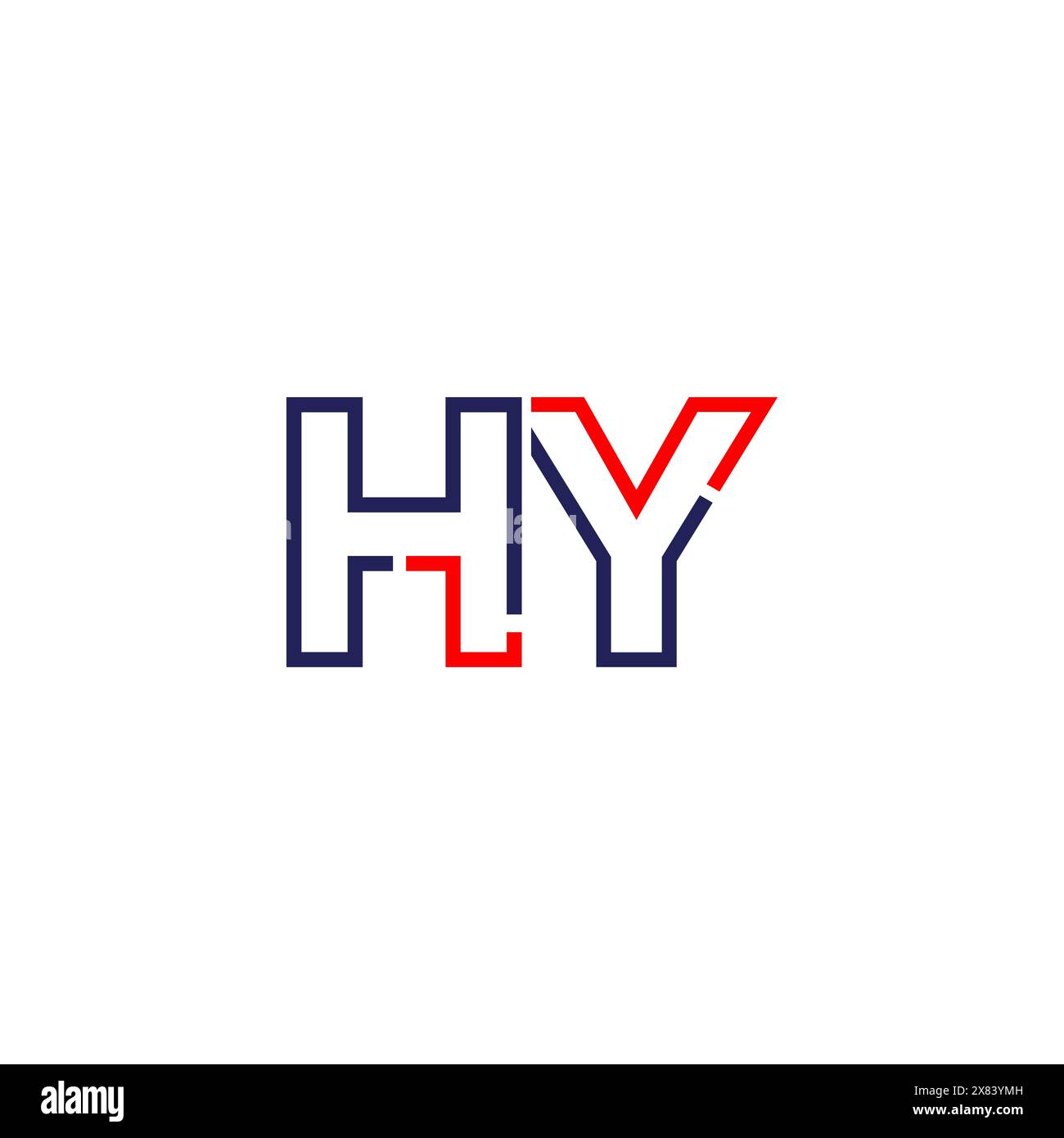 HY tech logo concept design Stock Vector Image & Art - Alamy