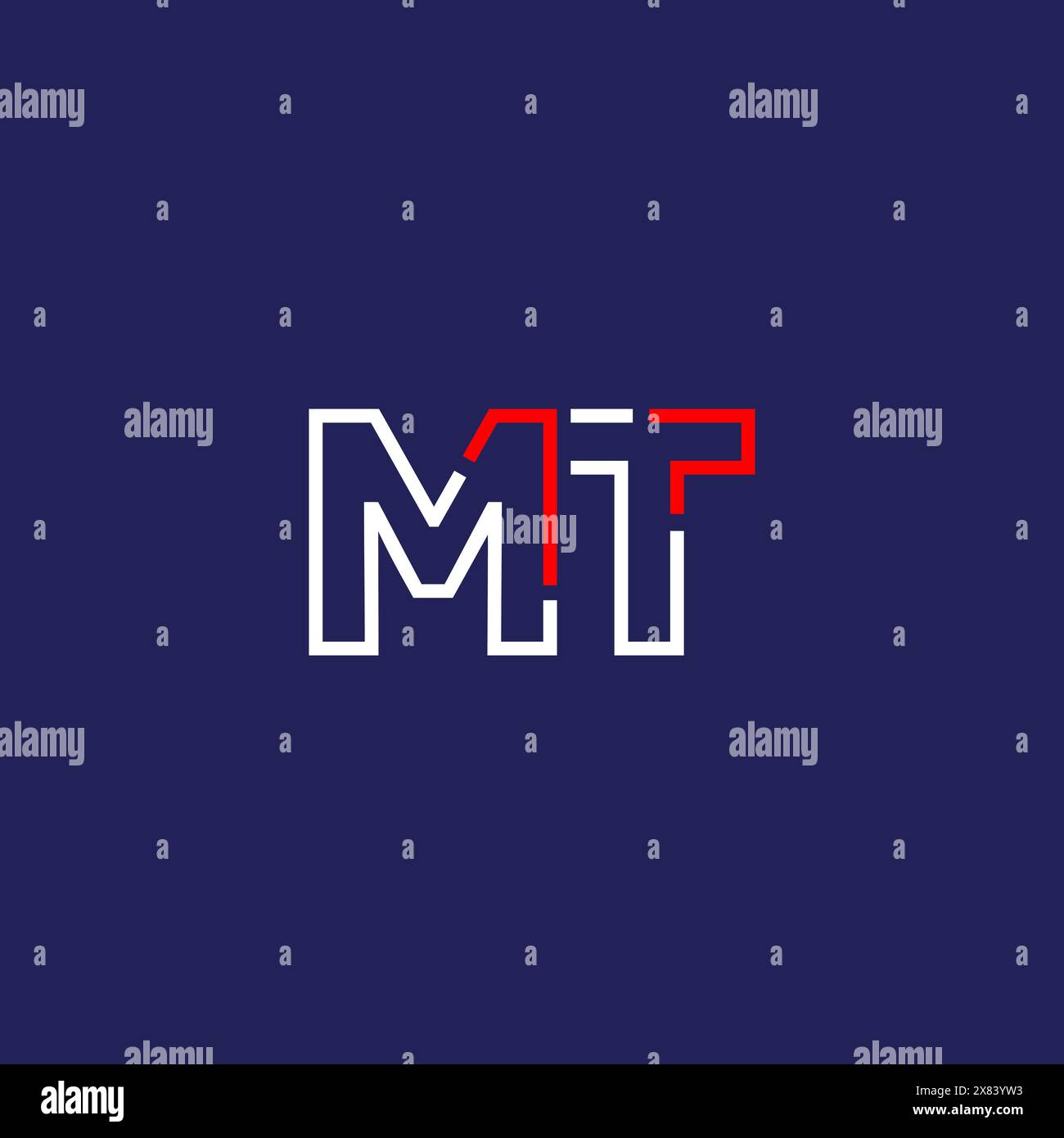 MT tech logo concept design Stock Vector Image & Art - Alamy