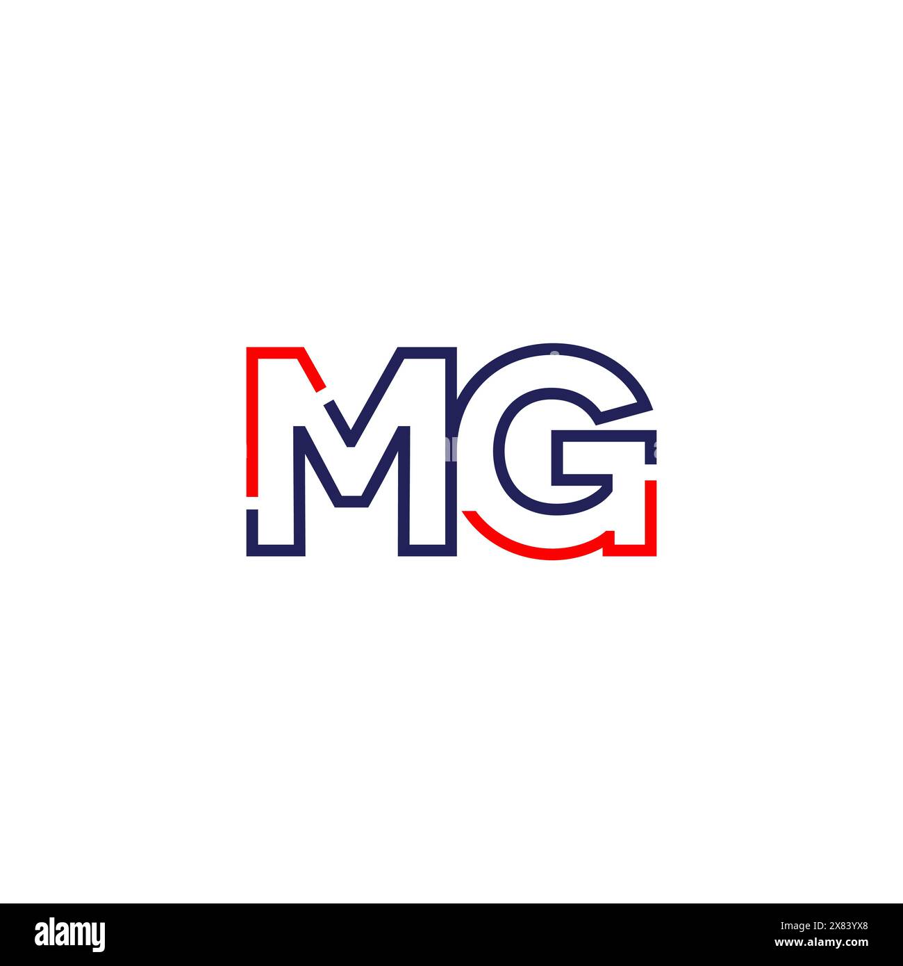 MG tech logo concept design Stock Vector Image & Art - Alamy