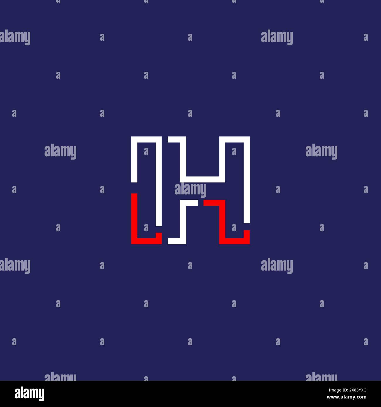 IH tech logo concept design Stock Vector Image & Art - Alamy