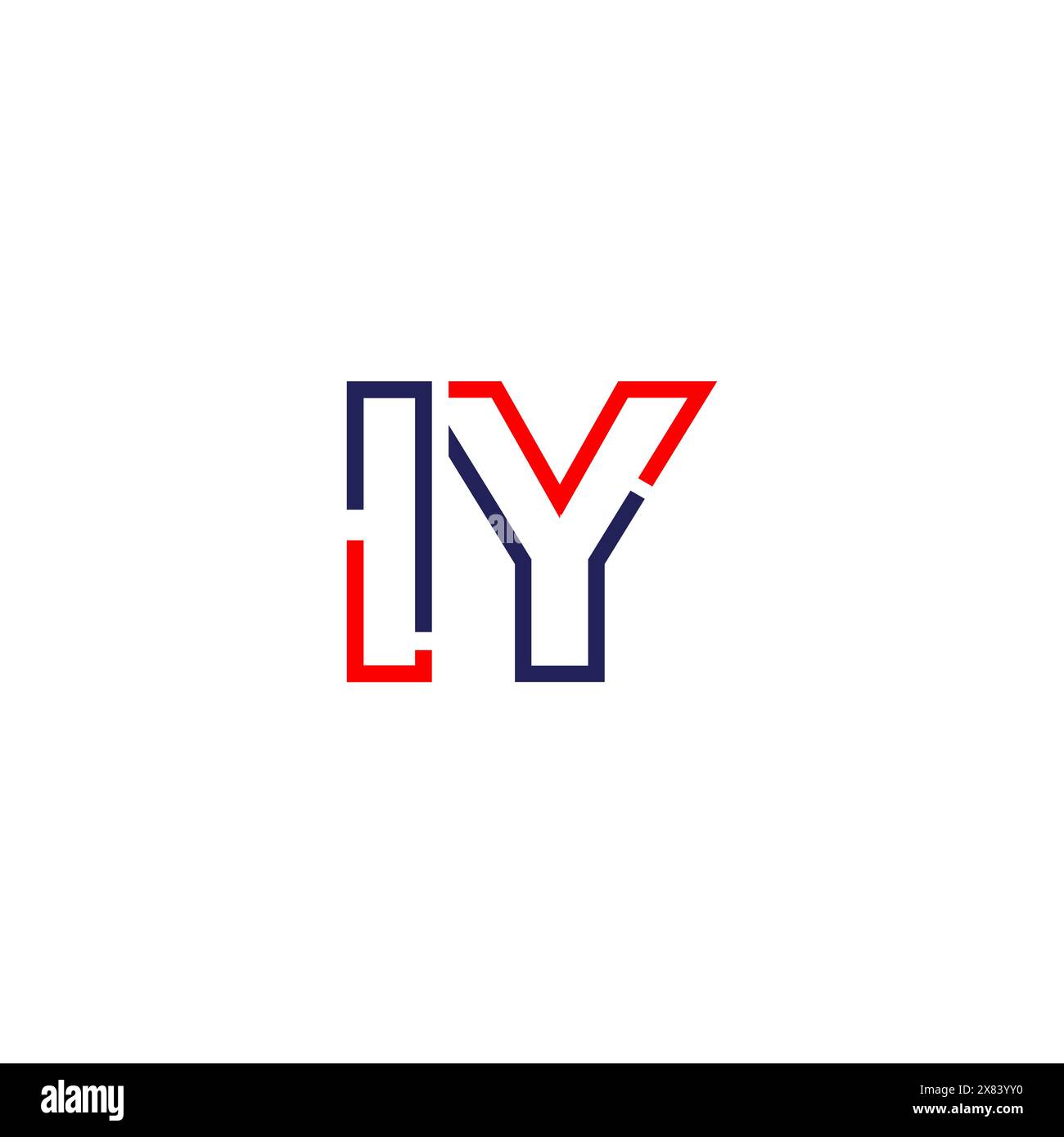 Iy logo design hi-res stock photography and images - Alamy