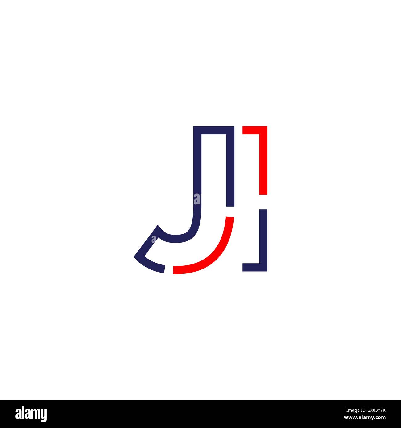 JI tech logo concept design Stock Vector Image & Art - Alamy