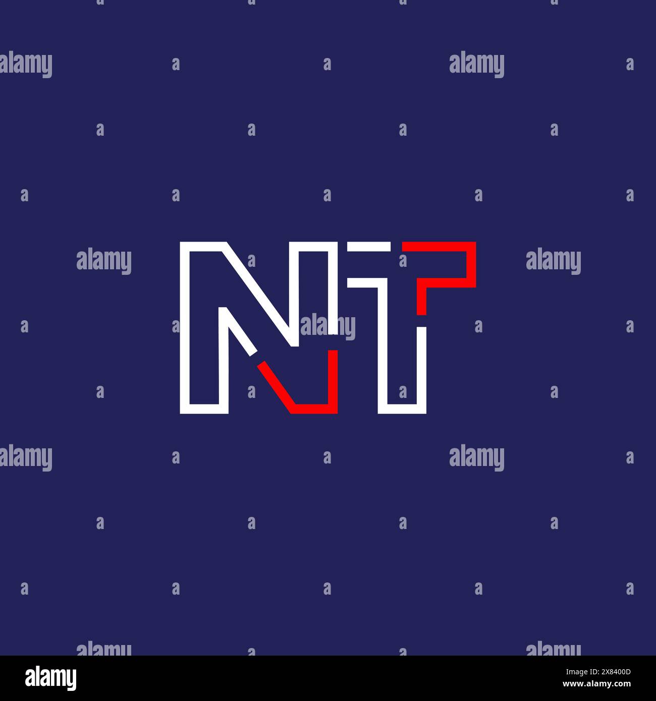 NT tech logo concept design Stock Vector Image & Art - Alamy