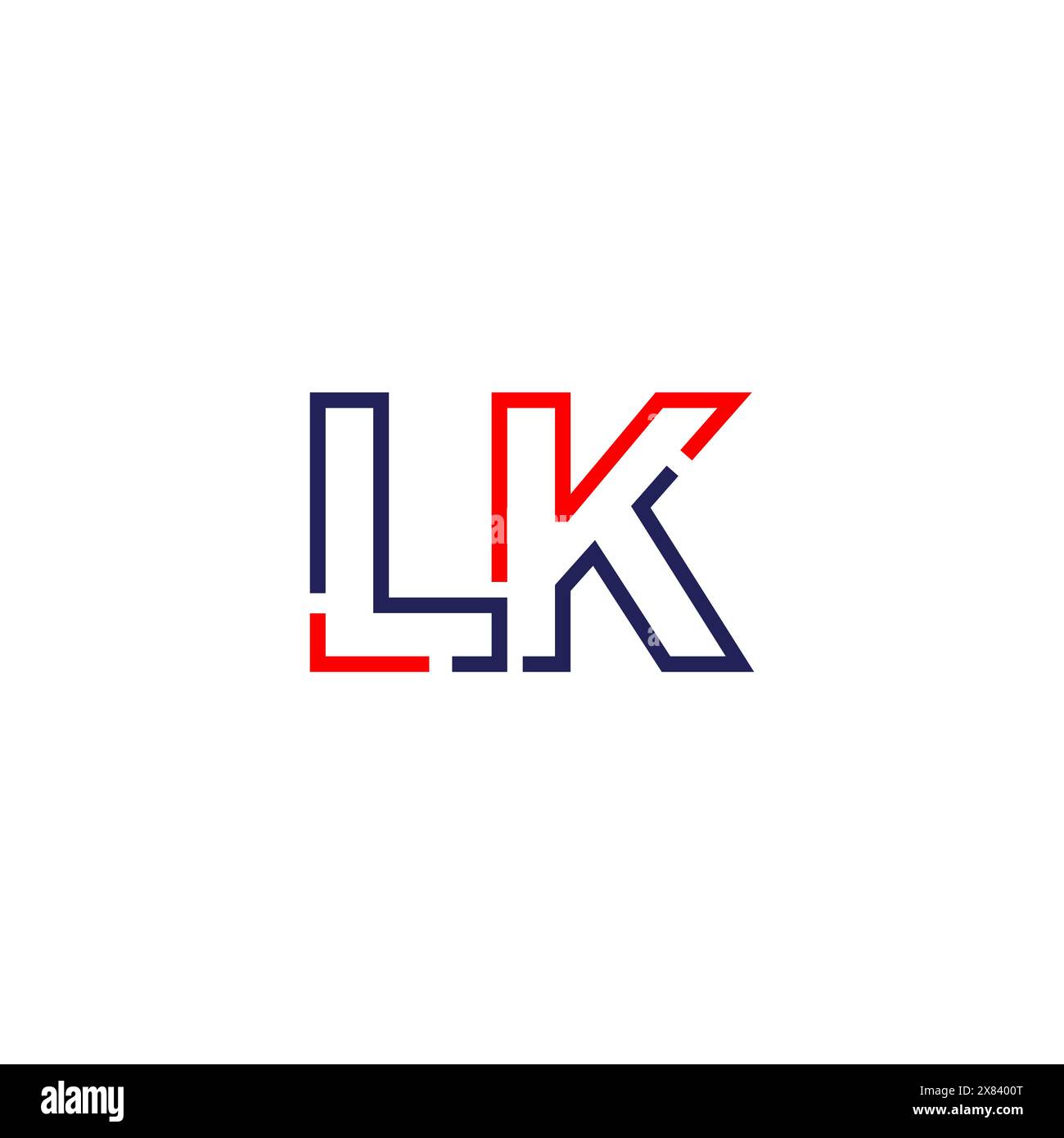 LK tech logo concept design Stock Vector Image & Art - Alamy