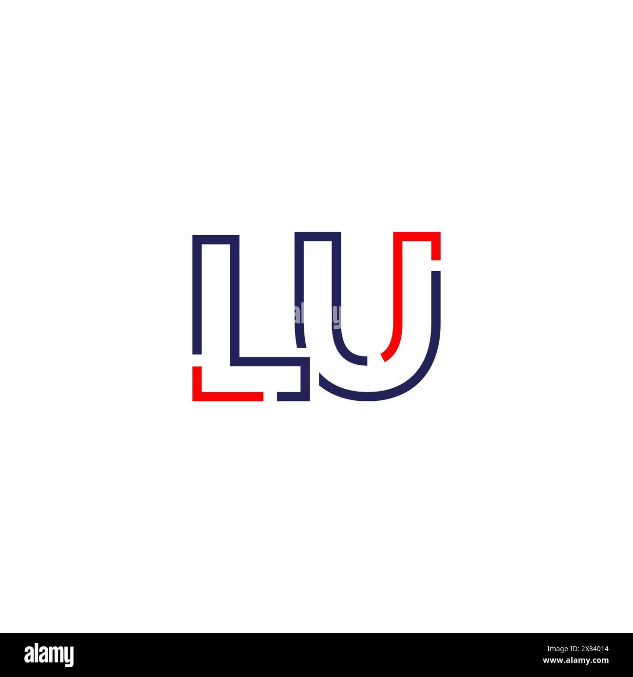 LU tech logo concept design Stock Vector Image & Art - Alamy