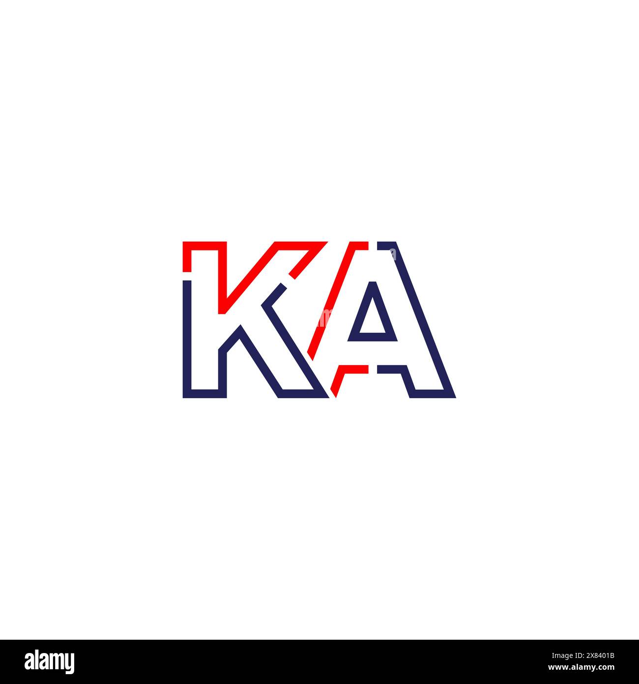Ka logo design hi-res stock photography and images - Alamy
