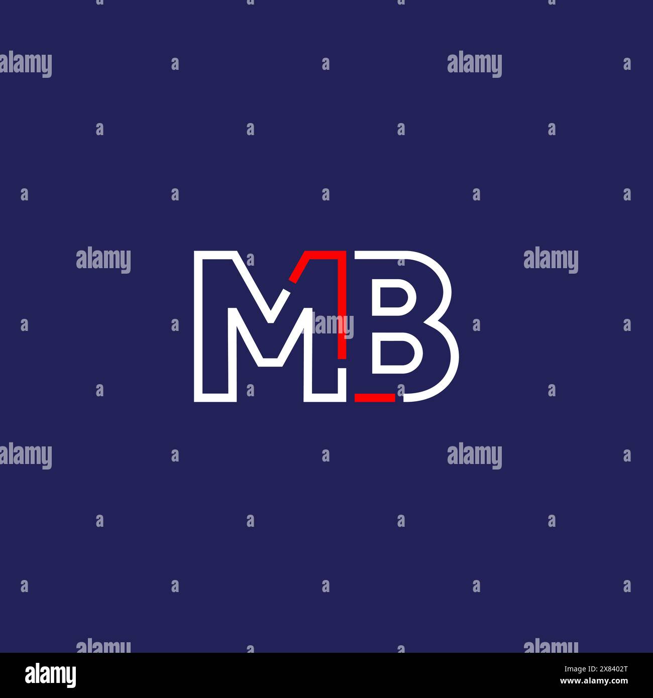 MB tech logo concept design Stock Vector Image & Art - Alamy