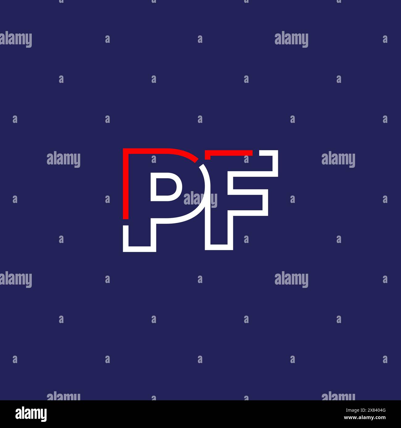 PF tech logo concept design Stock Vector Image & Art - Alamy