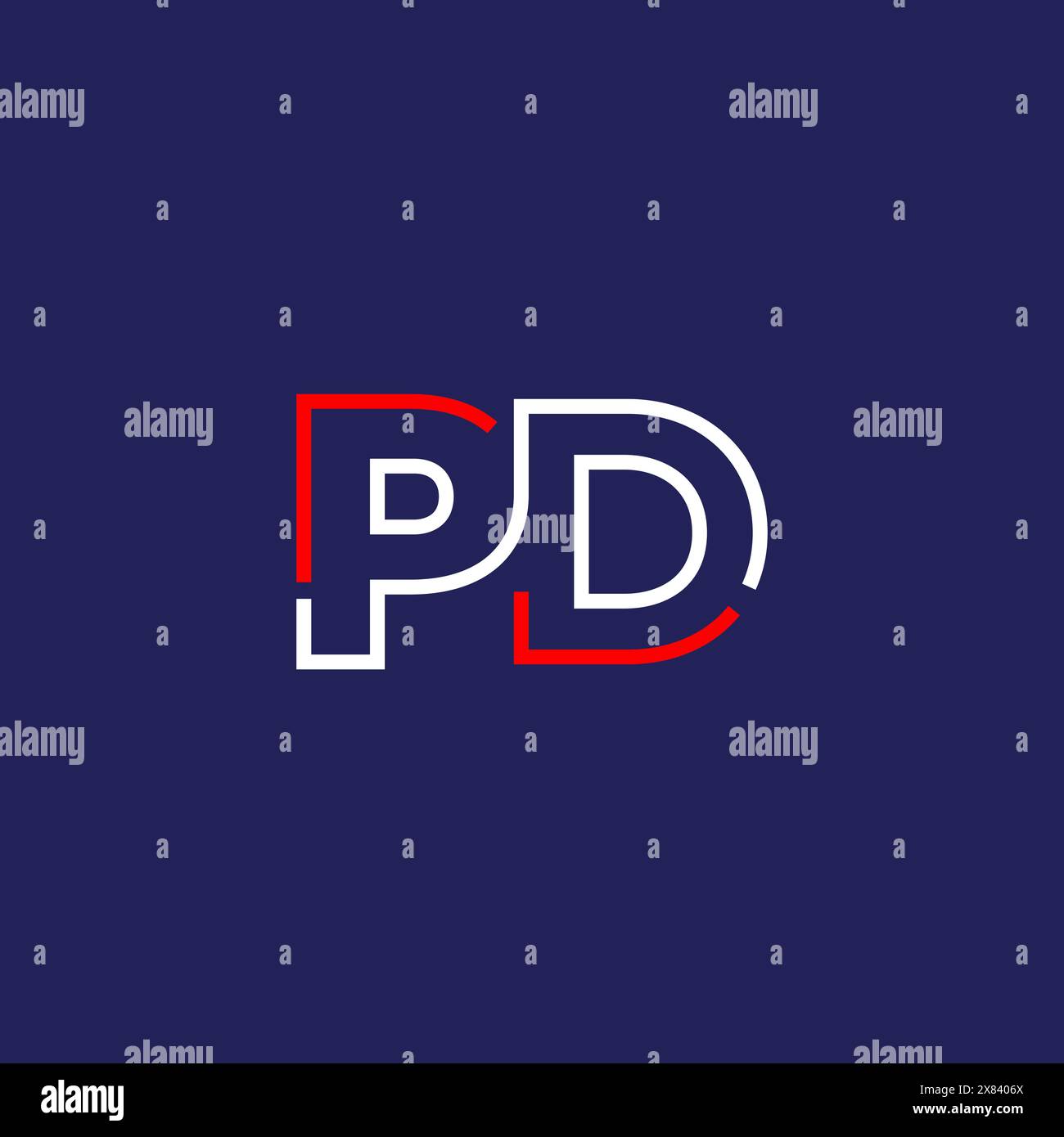 PD tech logo concept design Stock Vector Image & Art - Alamy