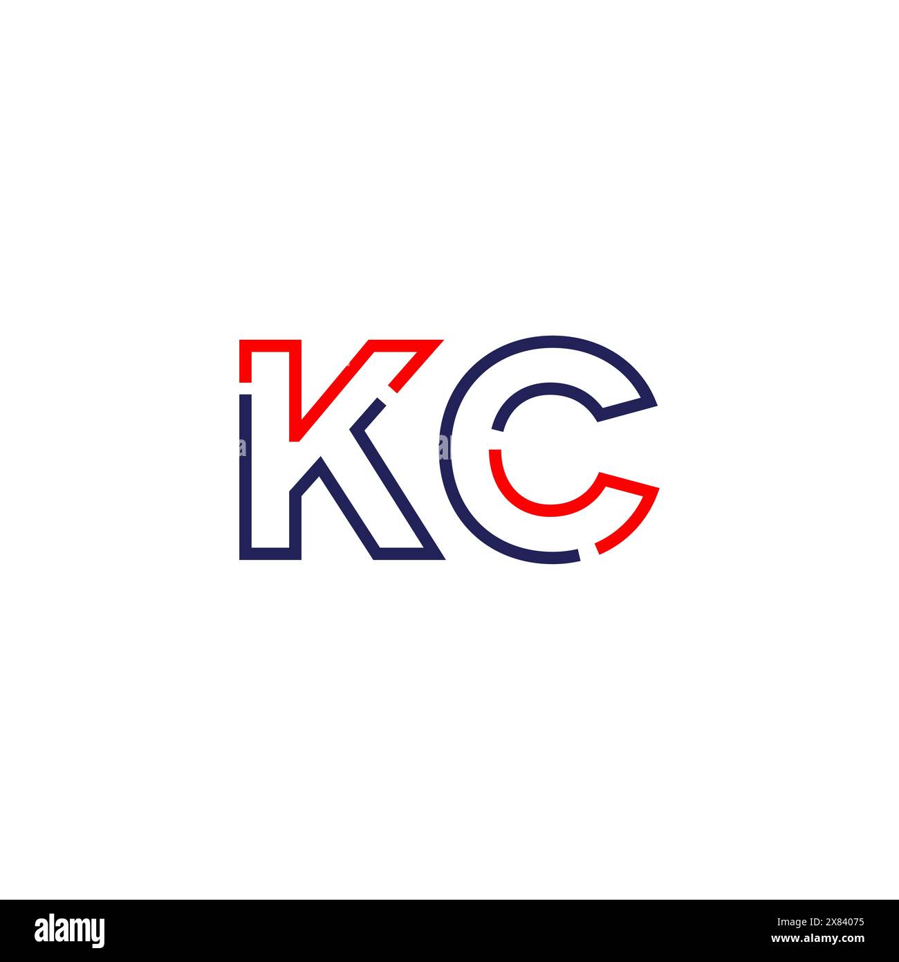 KC tech logo concept design Stock Vector Image & Art - Alamy
